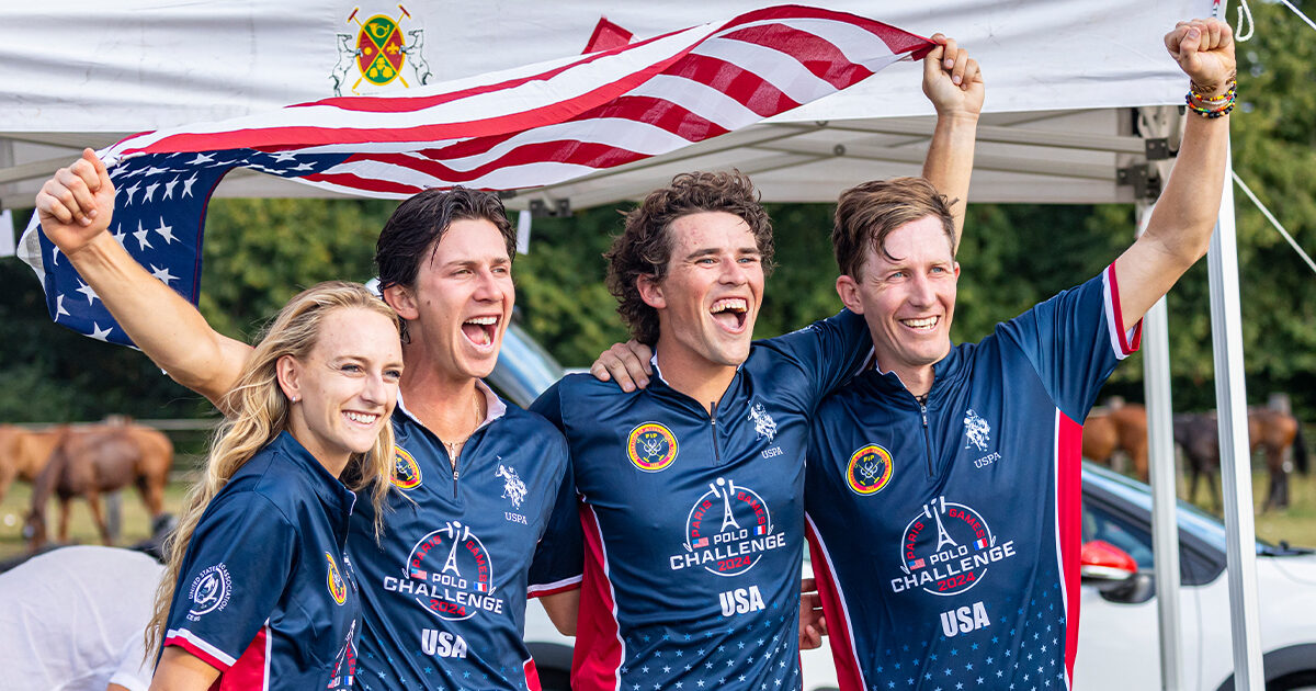 RED, WHITE AND GOLD: USA TOPS PARIS GAMES POLO CHALLENGE | U.S. POLO ASSN.