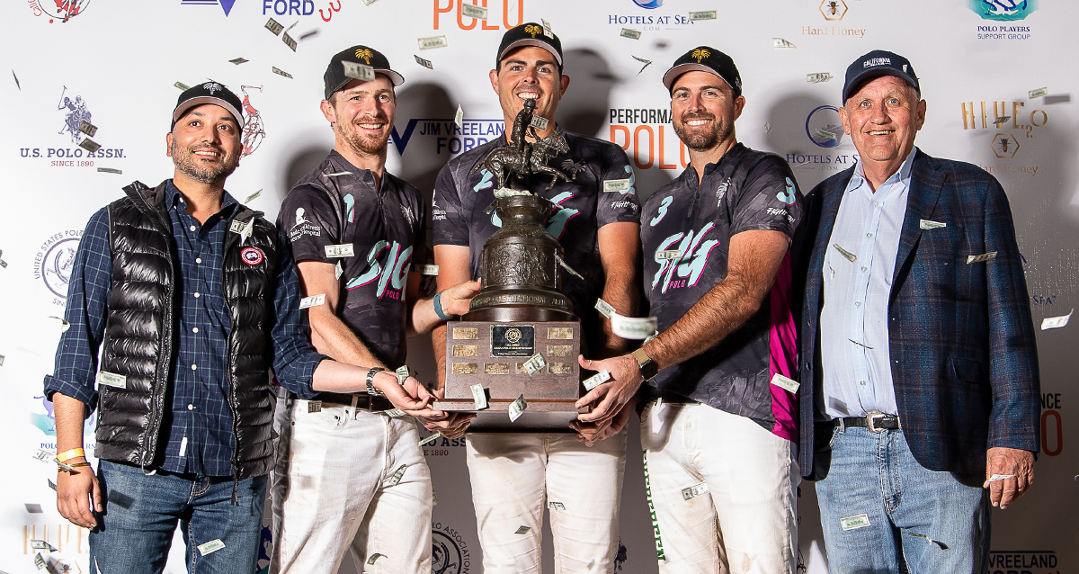 CALIFORNIA LOVE: SIG CASH OUT BIG IN U.S. OPEN ARENA POLO CHAMPIONSHIP
