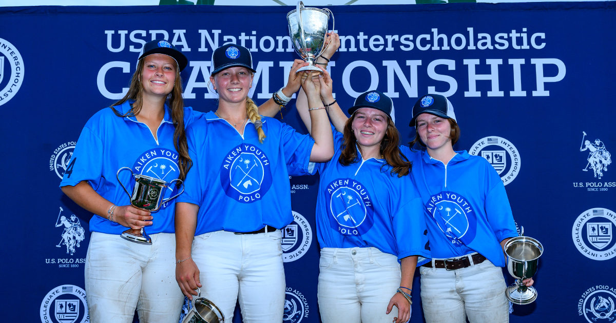 AIKEN GIRLS MAKE THEIR MARK IN INTERSCHOLASTIC HISTORY | U.S. POLO ASSN.