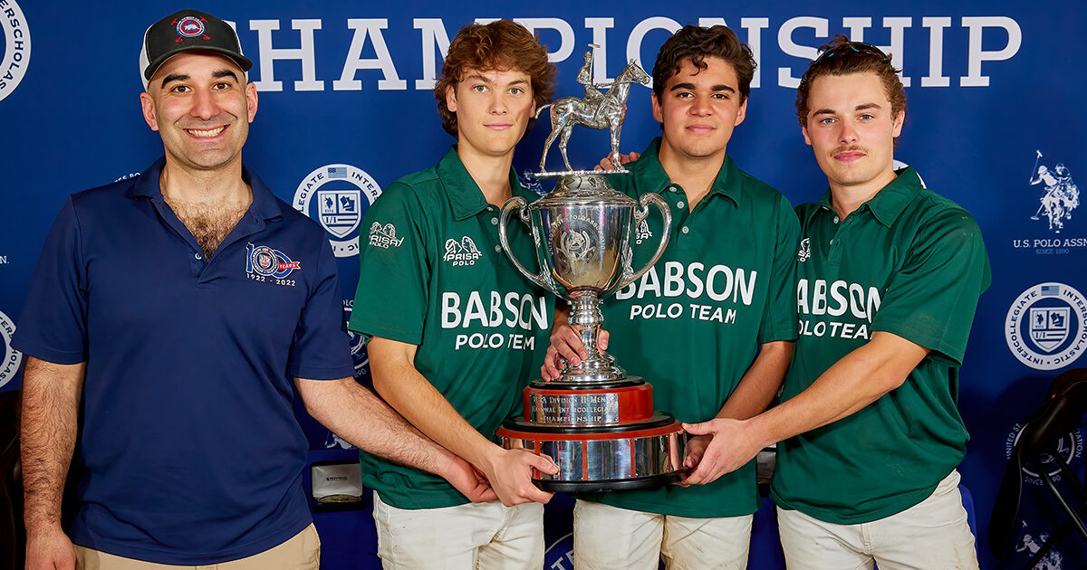 BREAKOUT STAR BABSON COLLEGE TAKES CENTER STAGE WITH INAUGURAL TITLE ...