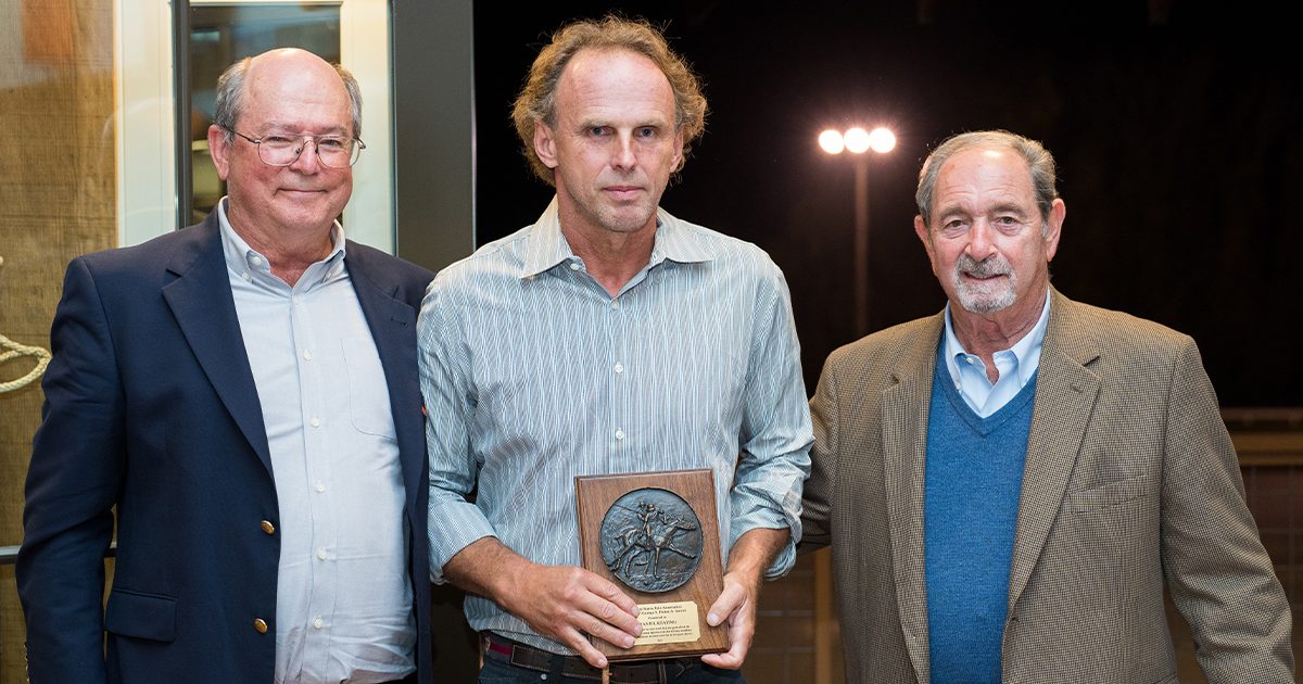 NEWPORT POLO'S PRESIDENT DAN KEATING RECEIVES GENERAL GEORGE S. PATTON JR. AWARD | U.S. POLO ASSN.