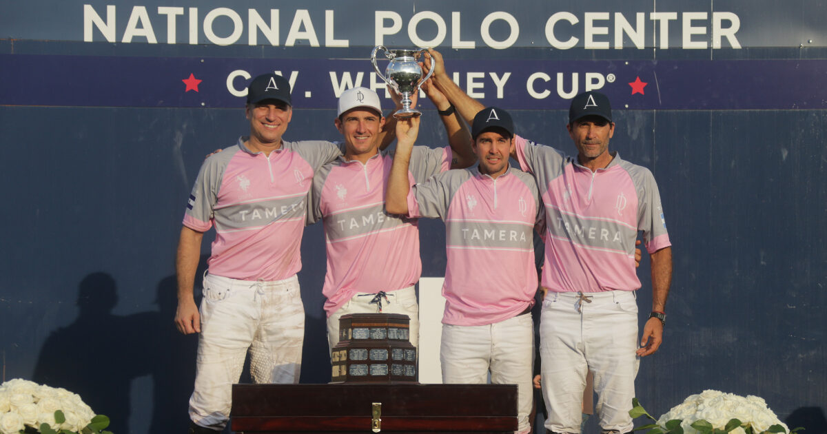 CAMBIASO COLLECTS 10TH C.V. WHITNEY CUP VICTORY WITH LA DOLFINA/TAMERA ...