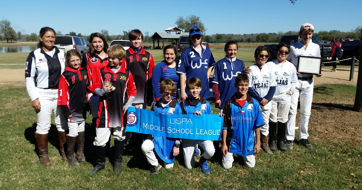HOUSTON POLO CLUB WRAPS UP 2016 USPA MIDDLE SCHOOL LEAGUE | U.S. POLO ASSN.