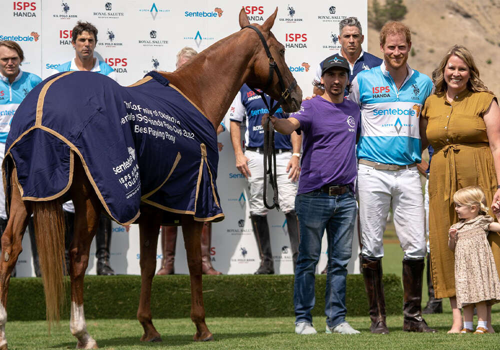 A ROYAL SHOWING FOR SENTEBALE IN THE ISPS HANDA POLO CLUB | U.S. POLO ASSN.