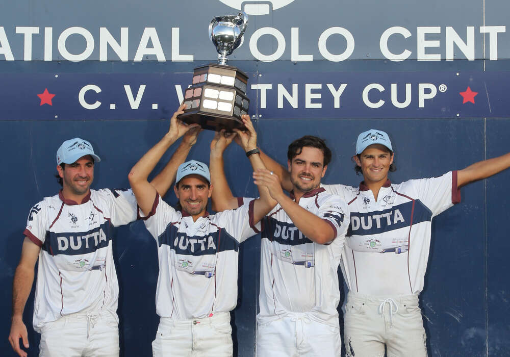 FIRST C.V. WHITNEY CUP TITLE AND STATEMENT WIN LAUNCHES THE DUTTA CORP ...